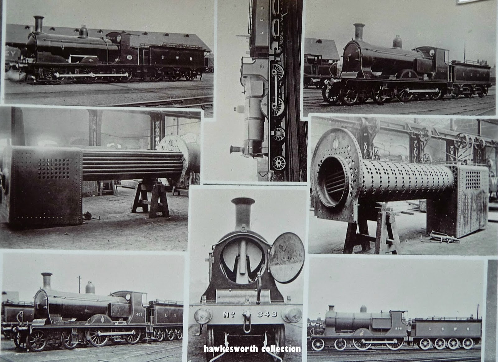 Steam Locomotives - 1920s: 111-145 Early locomotives, and in the works.