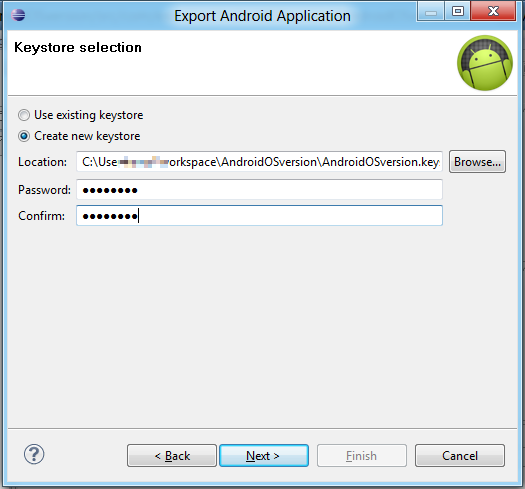 Android-er: Generate signed APK for Android Application