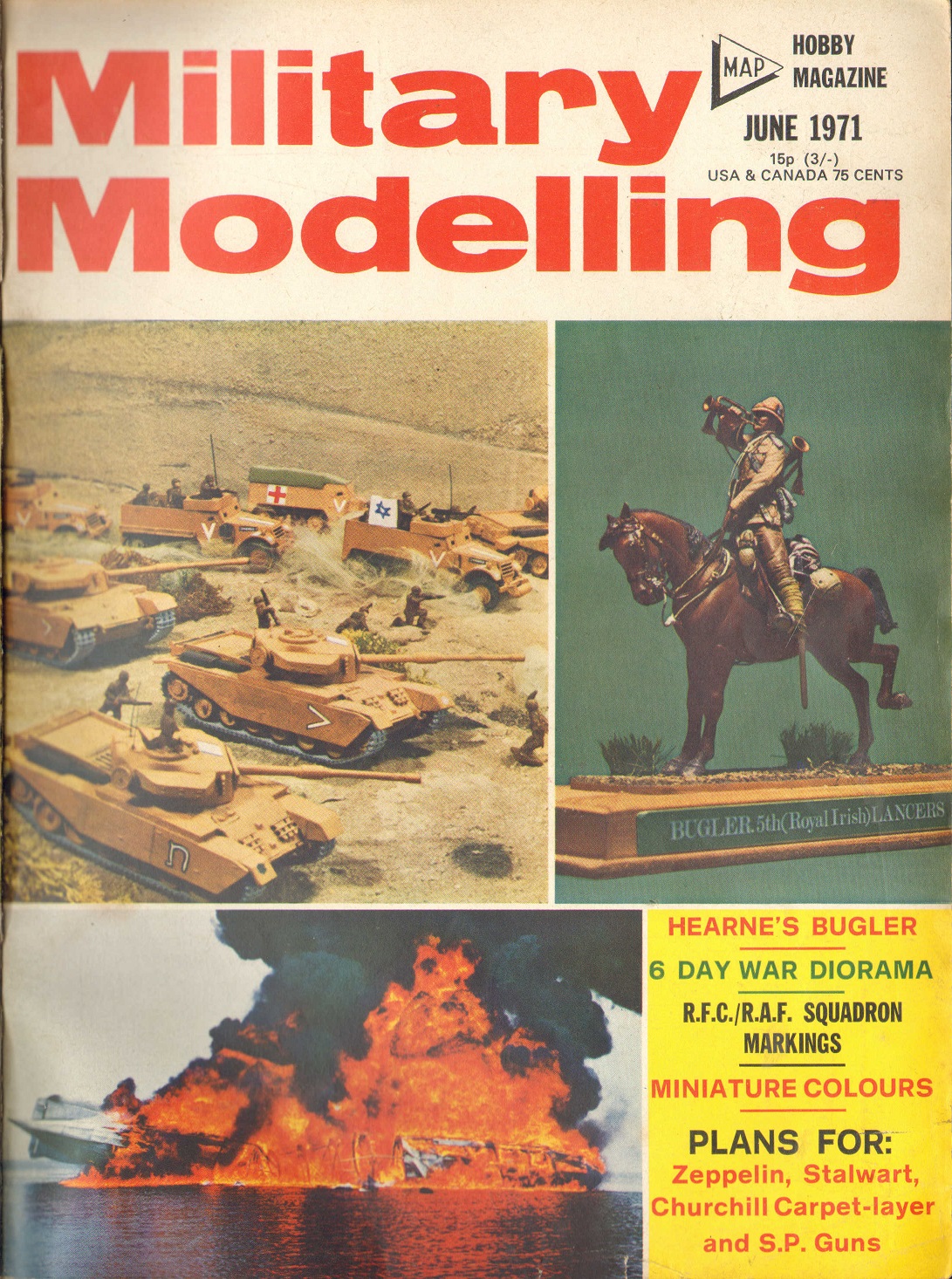 Doug Mason Figures: Military Modelling - Issue 6 - June 1971