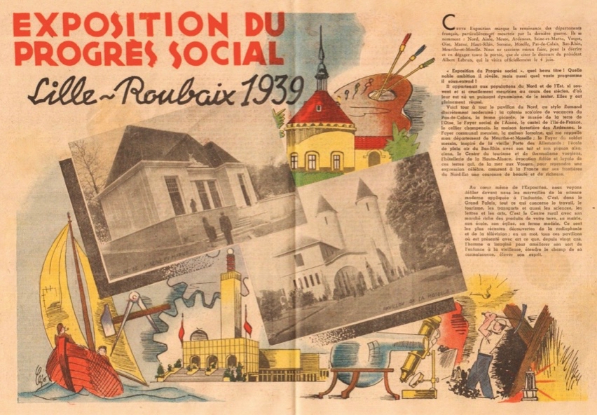 L'exposition du Progrès Social en 1939 à Lille et Roubaix: L'exposition ...