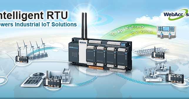 Thiết bị đầu cuối từ xa Advantech ADAM-3600 đem lại sự linh hoạt cho ...