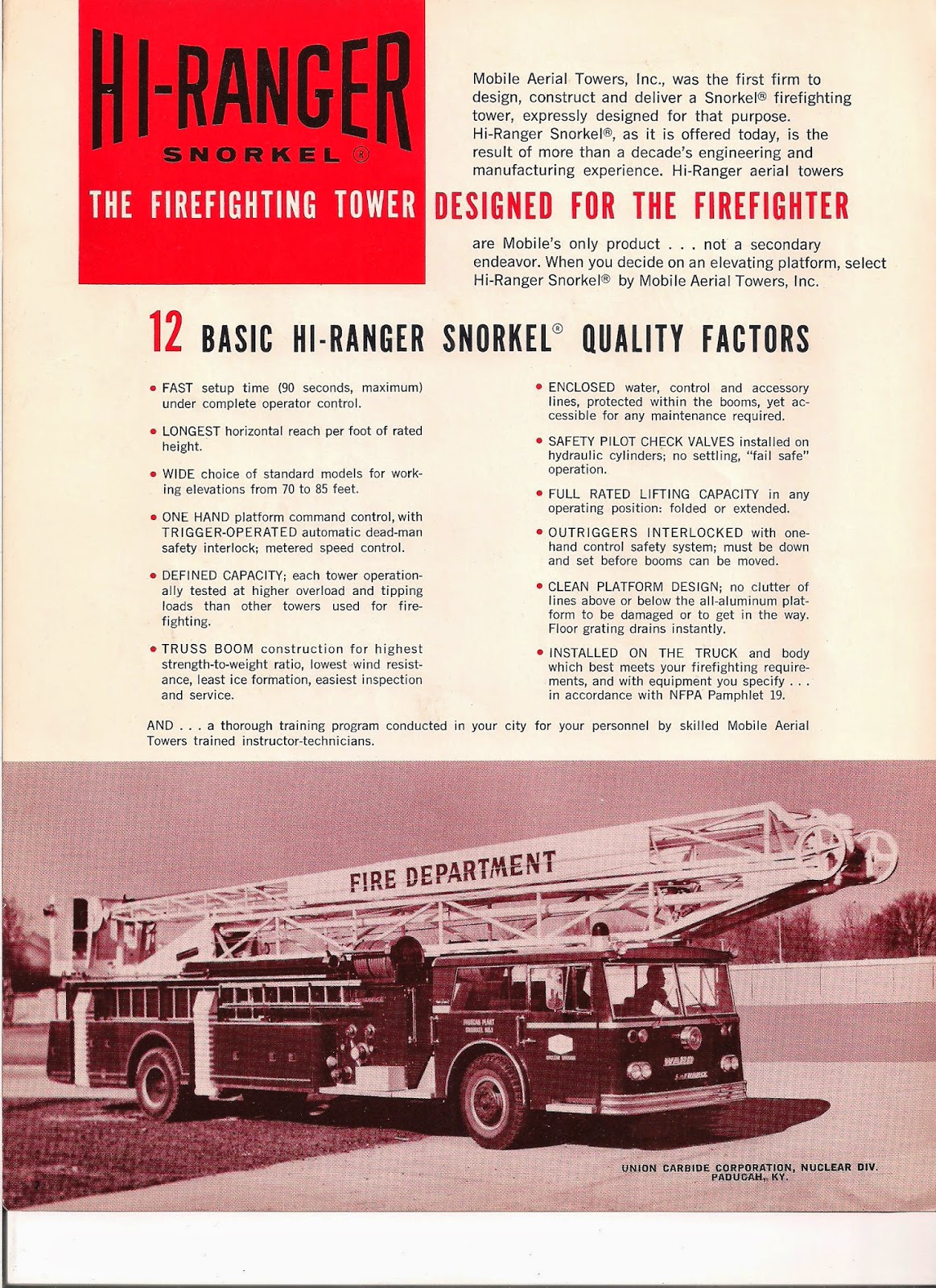 HI-RANGER SNORKEL - TEREX - EL BRAÇ ARTICULAT AMERICÀ