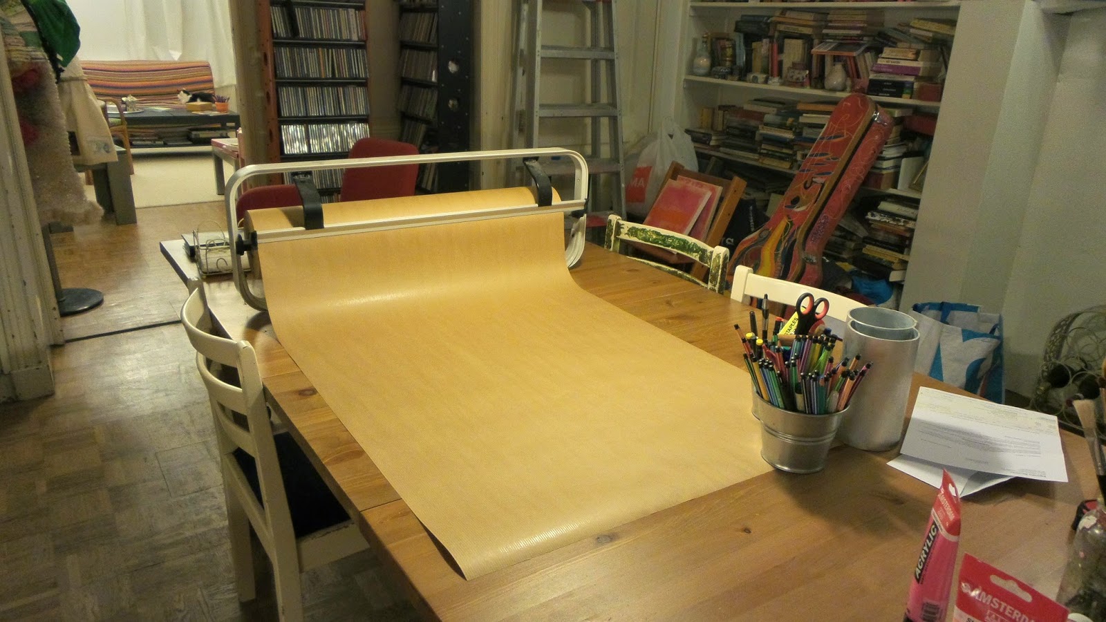 THE BIG RED DRAWING, dag 1