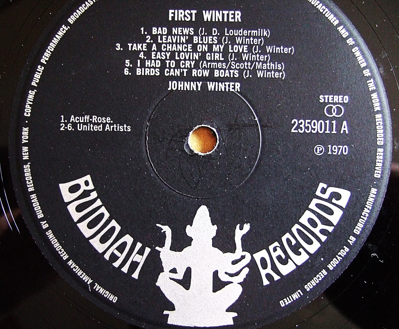 Where The Buffalo Roam: Johnny Winter - First Winter (1969) First ...