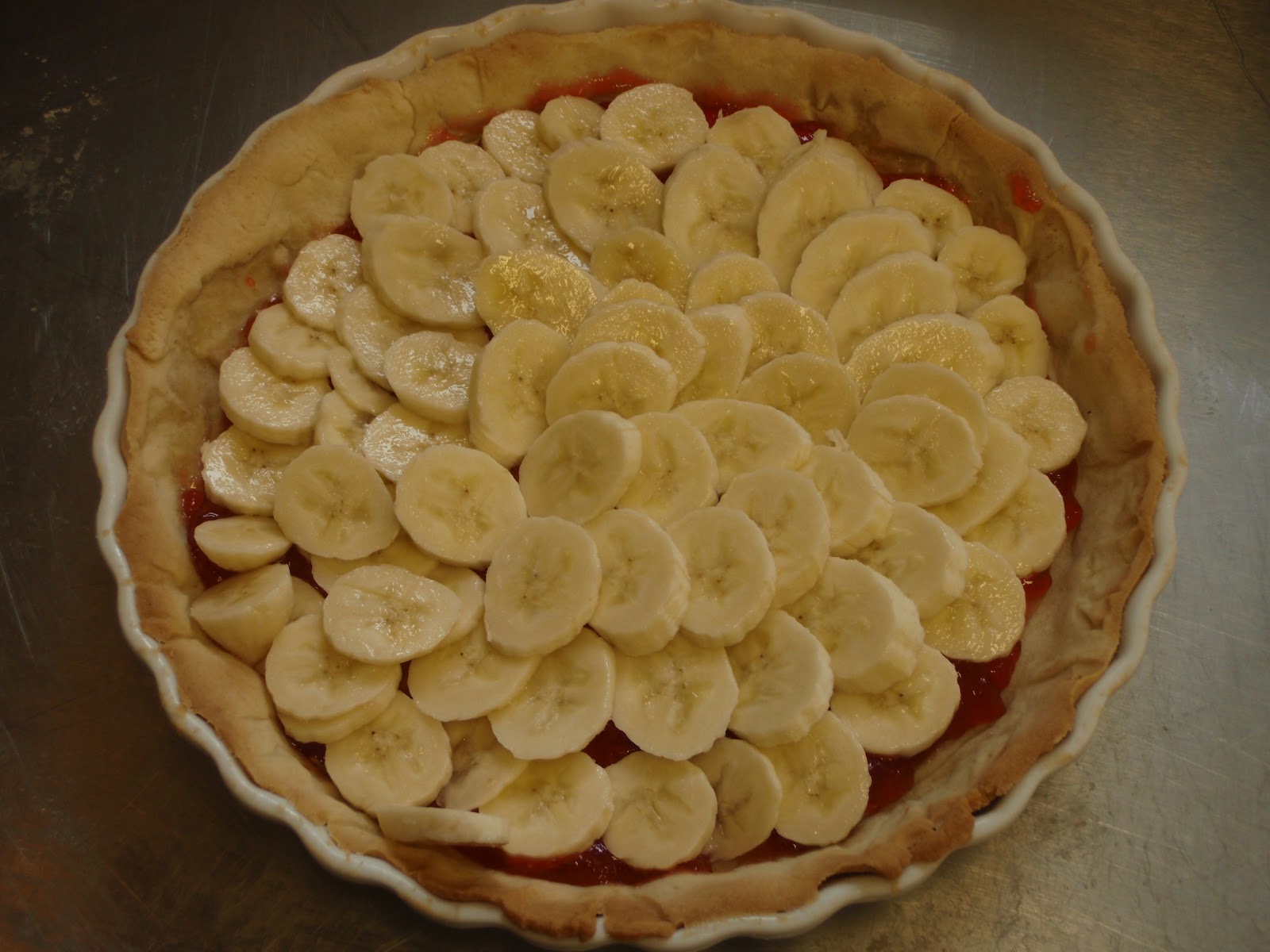 Styles Of Cooking: BANANA LEMON TART