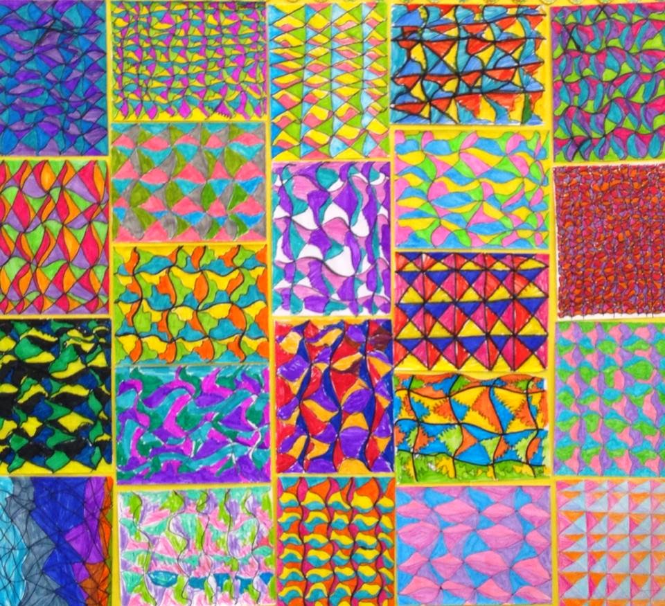 Patterns and Pointillism