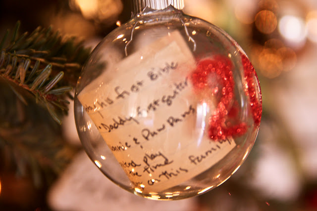 Creative Party Ideas by Cheryl: Santa Wish List Ornament Idea