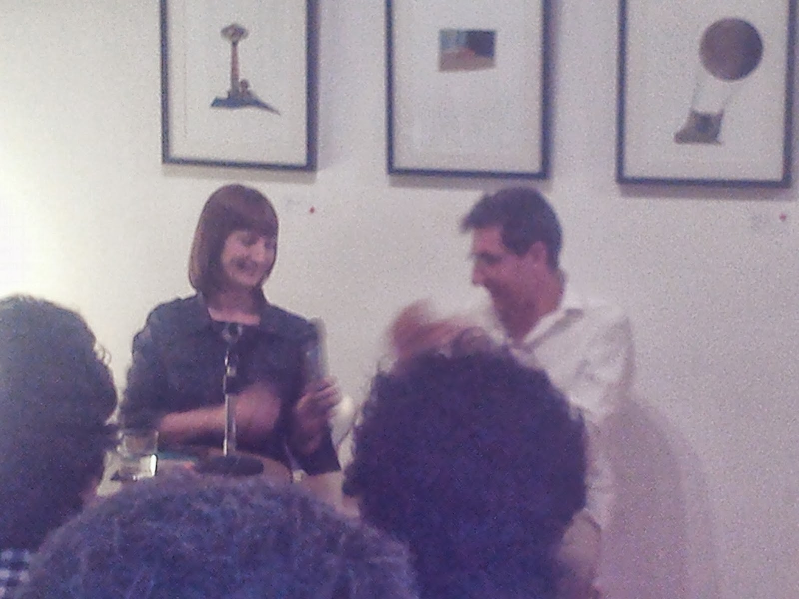 Blog Ernesto Calabuig: De la presentación de "Trasfondo", de Patricia Ratto