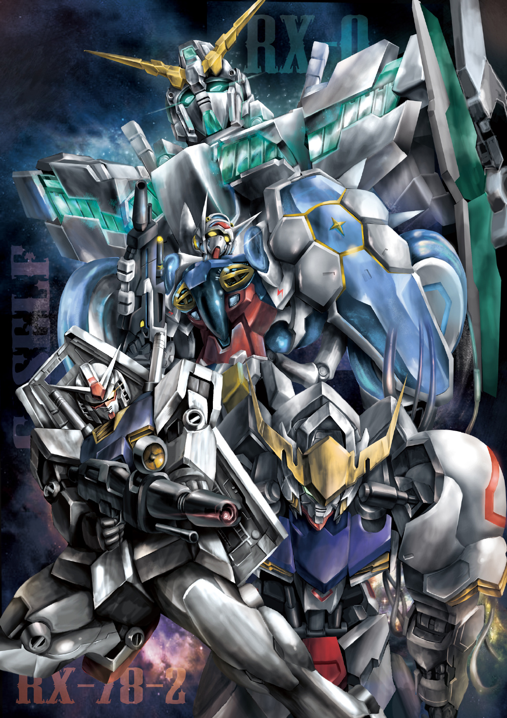 Gundam Digital Artworks Part 1 - Gundam Kits Collection News and Reviews