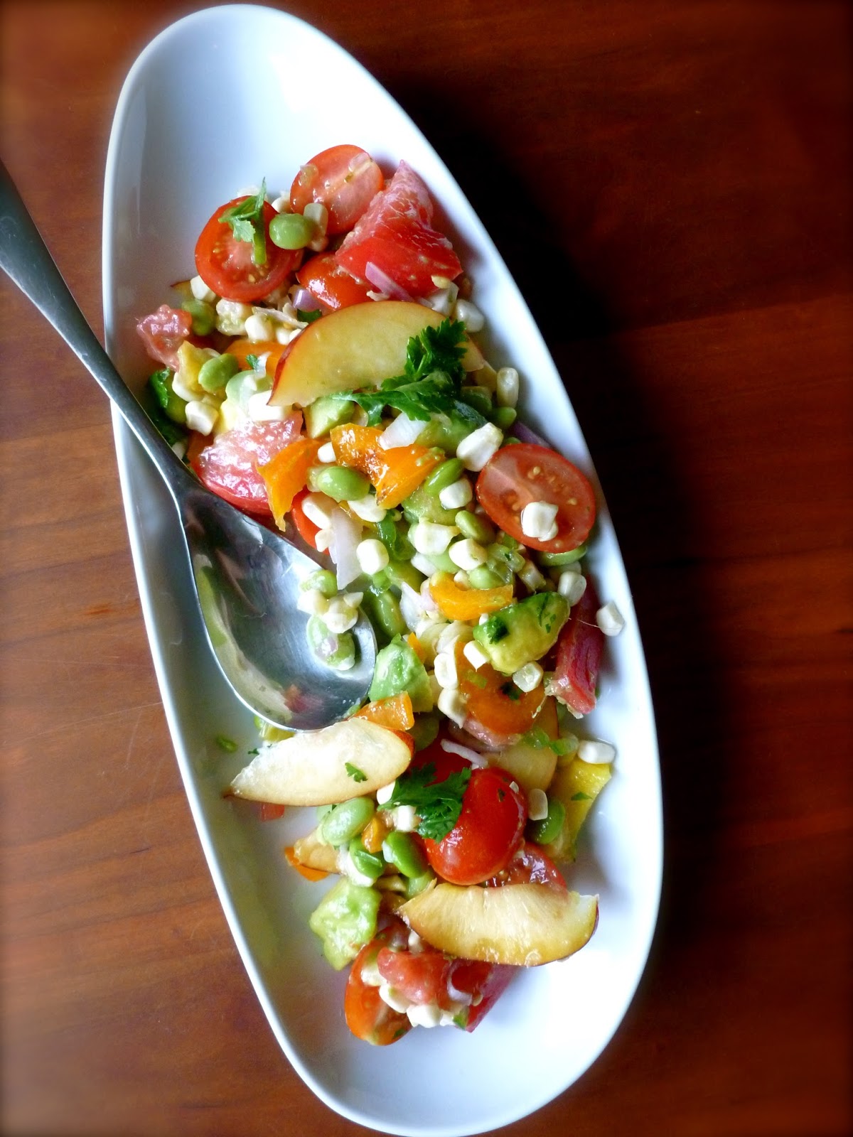 Girl In An Apron: Summer Vegetable "Ceviche"