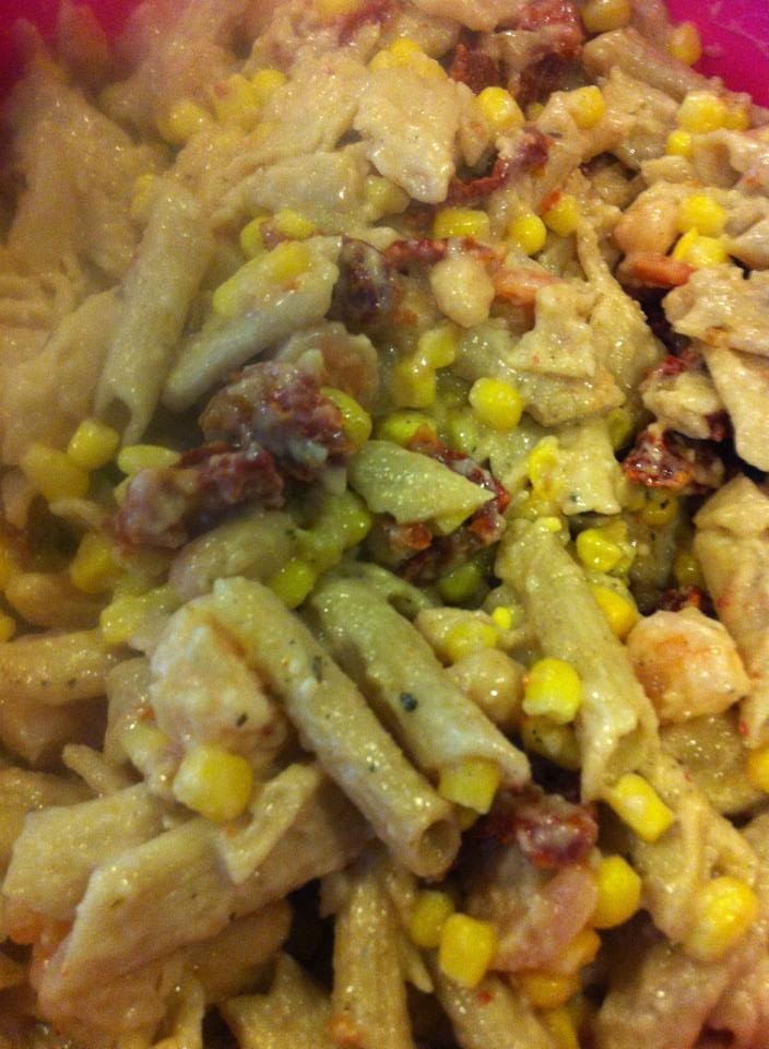 No Excuse Fitness Family: Creamy Shrimp Rigatoni