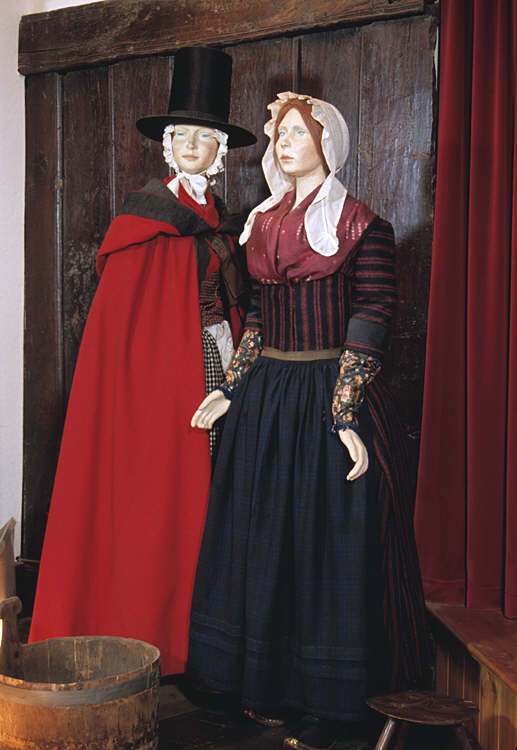 FolkCostume&Embroidery: Costume of Ceredigion or Cardiganshire, Wales ...