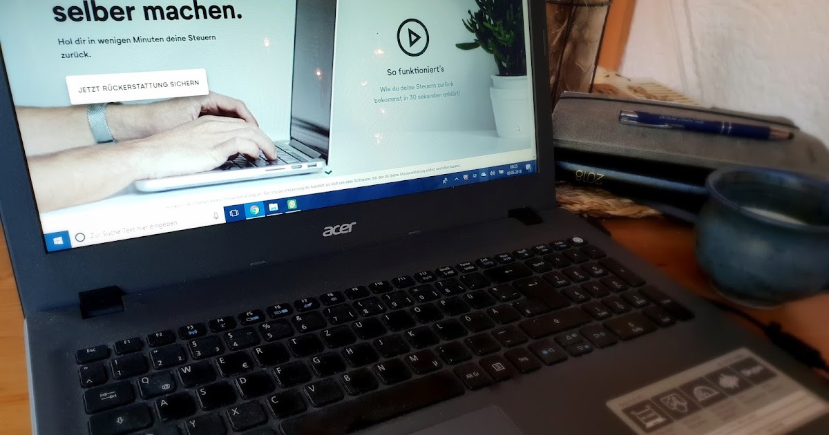 Steuererklärung schnell und online mit WUNDERTAX | Apfelbäckchen ...