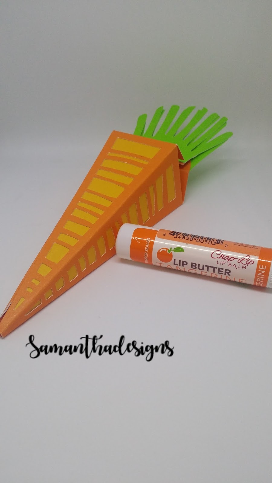 samantha designs2: Carrot Box