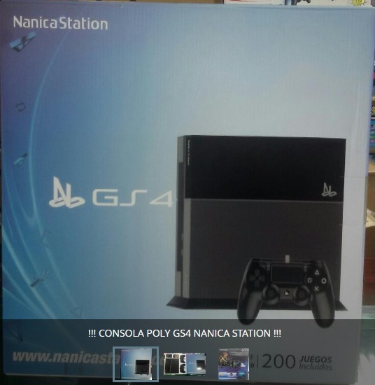 Blog Saturno Games: GS4 o famiclone modelo PS4