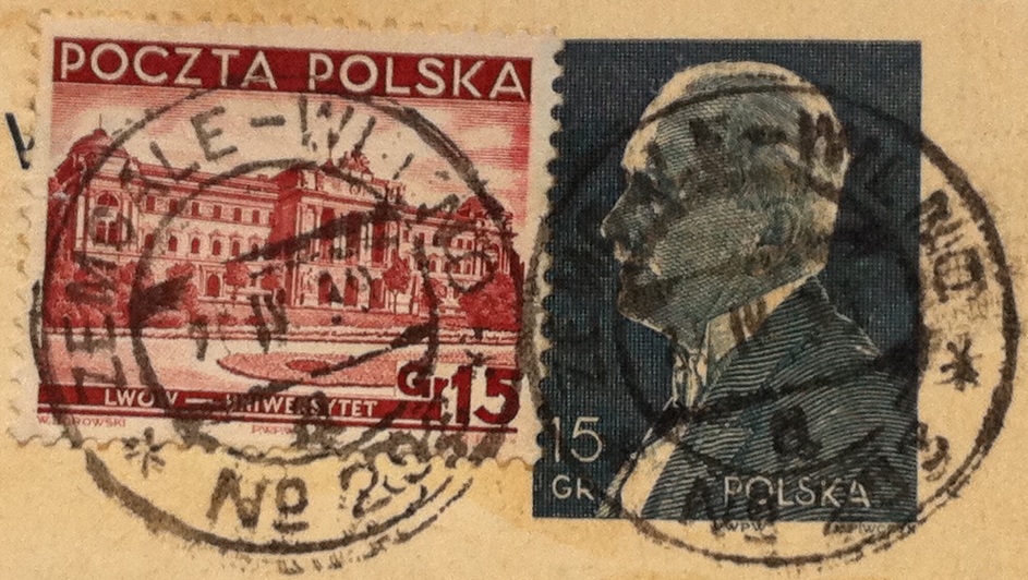 Lithuanian philately blog: Zemgale-Vilnius Railway post 1939
