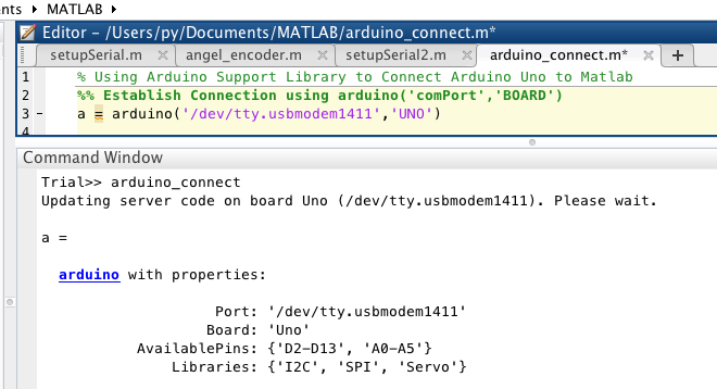 Viper Encoder And Motors Arduino Support Package For Matlab 1