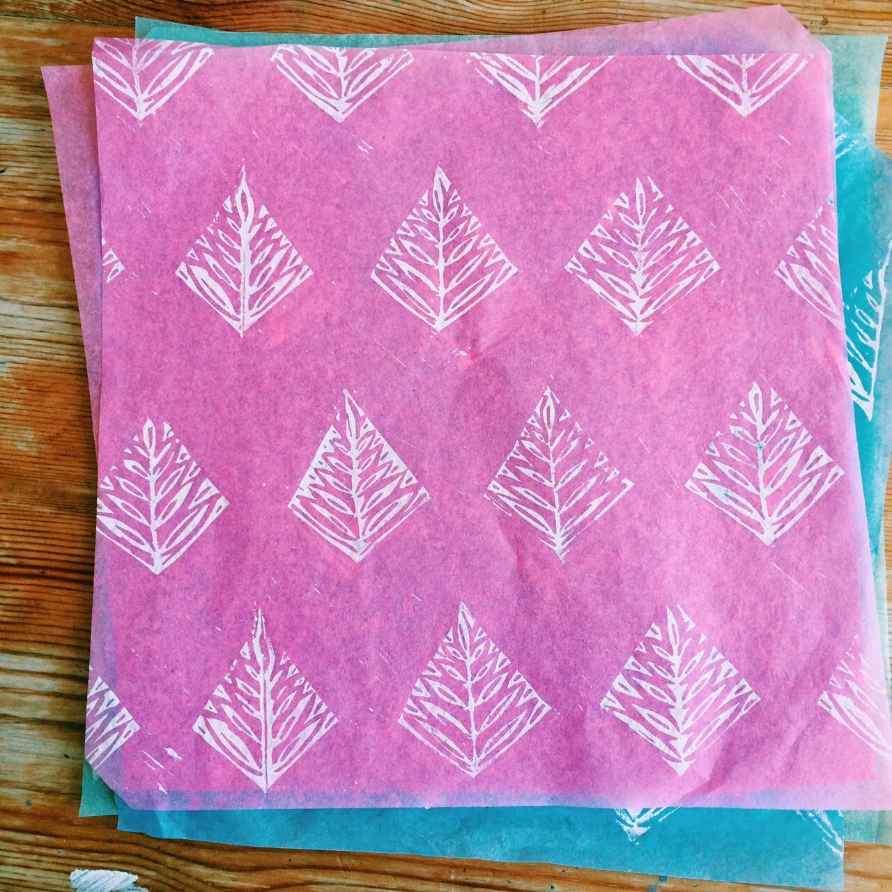 Amandine Rose Designs: Lino Repeat Patterns