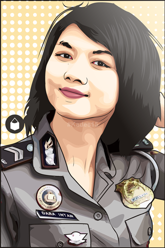 28 Gambar Animasi Kartun Polwan Paling Gokil