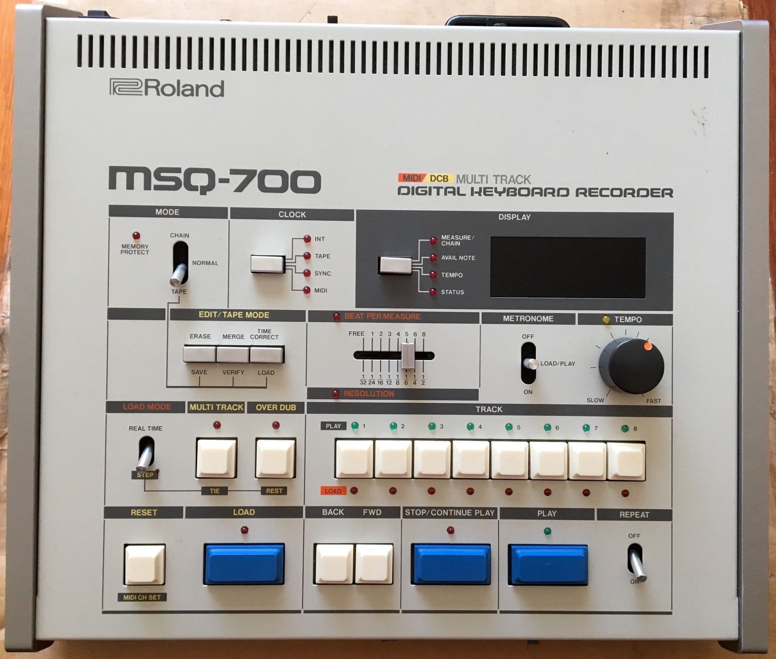 MATRIXSYNTH: ROLAND MSQ-700 SN 584675