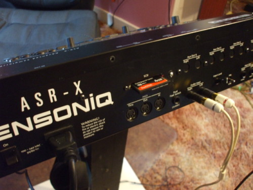 MATRIXSYNTH-B: ENSONIQ ASR-X SYNTH - SAMPLER w/ 2GB compact flash mod