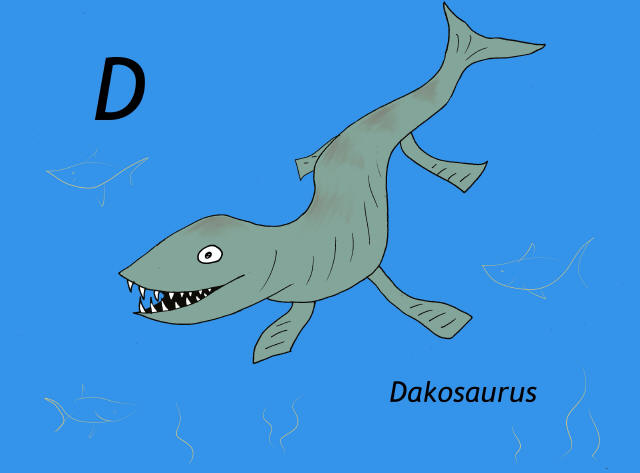 Another finished Animal Alphabet: extinct animals