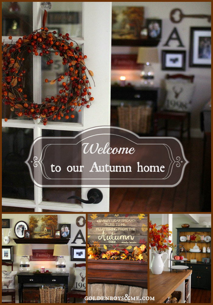 Our Fall Home Tour {Part Two} | Golden Boys & Me