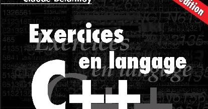 livre:Exercices en Langage C++ PDF - bibliothèque scientifique