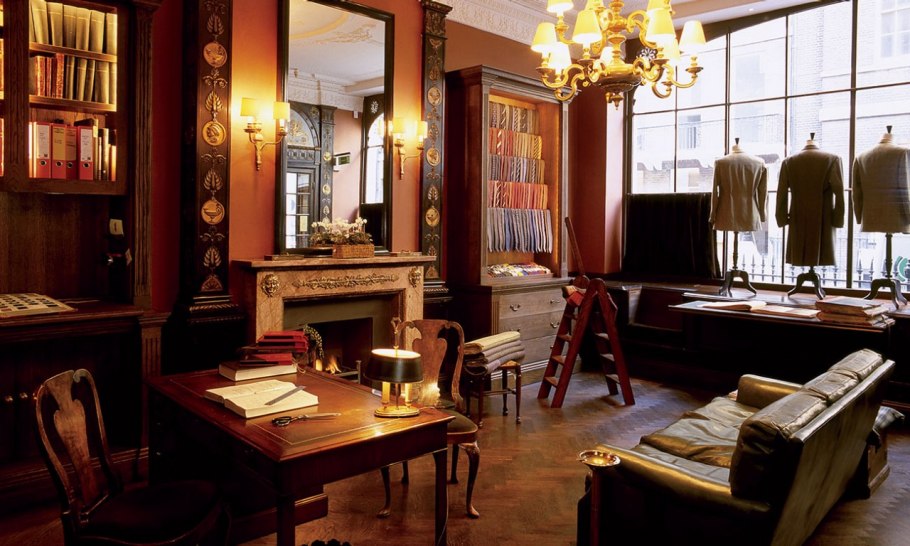 "Tweedland" The Gentlemen's club: Anderson & Sheppard "A Style is born".