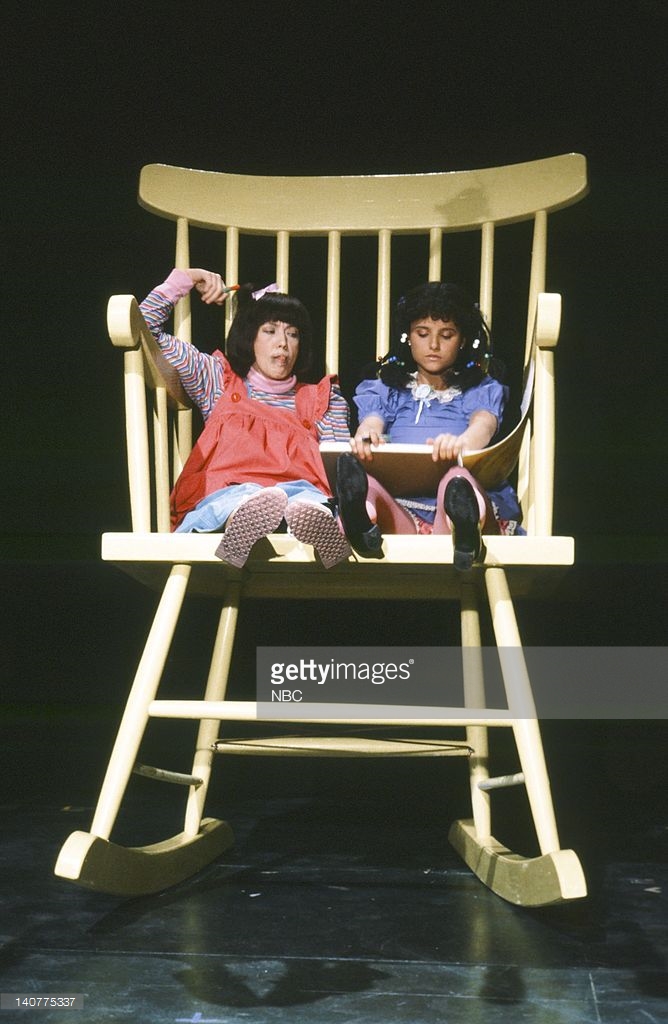 Lily Tomlin as Edith Anne with Julia Louis-Dreyfus (1983) : r/OldSchoolCool
