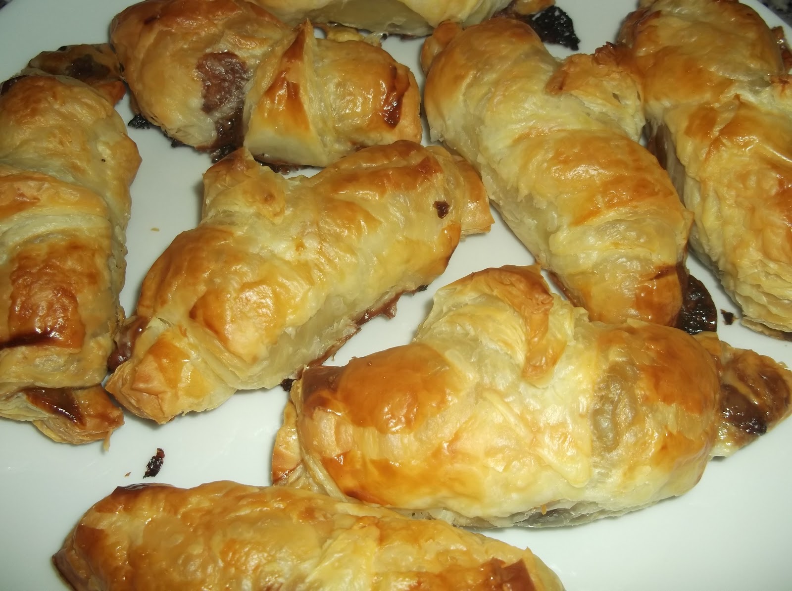 Ideias com Sabores: Sabores # 24 - Croissant recheado