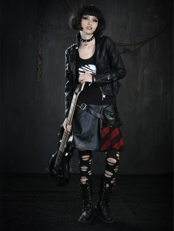 DevilInspired Gothic Punk Dresses: Street Punk Style