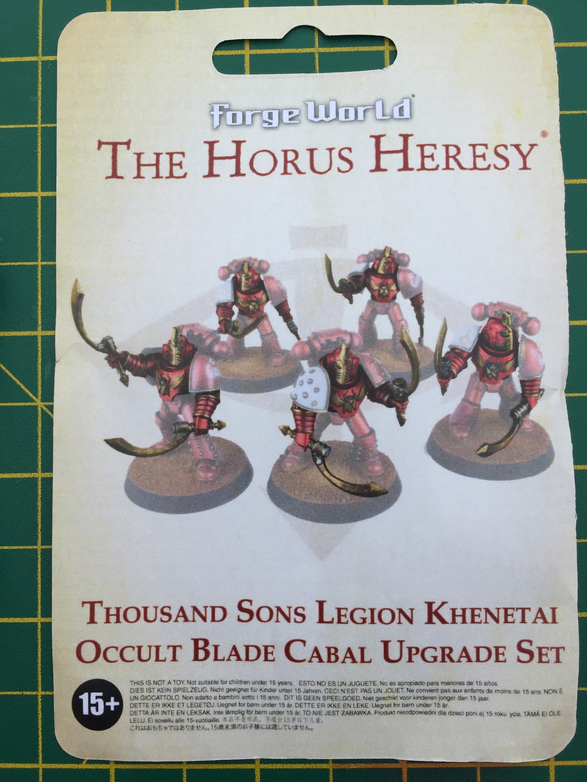 Col. Hertford's Mini's: Thousand Sons Khenetai Occult Blade Cabal ...