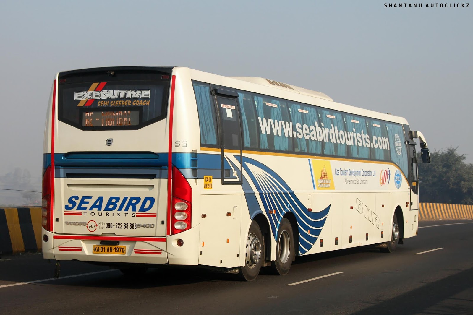 Shantanu Autoclickz: Seabird Tourists Volvo B11R I-Shift Semi Sleeper