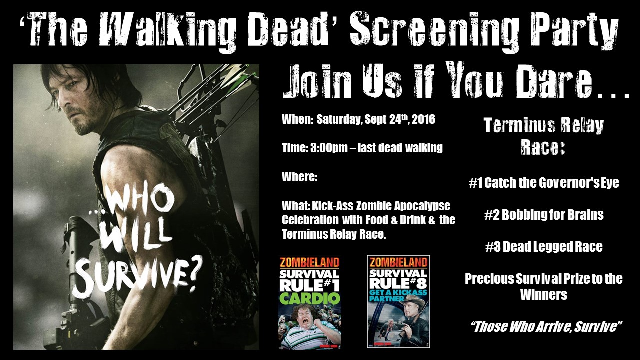 That Sexy Dish!: 'The Walking Dead' Screening Party