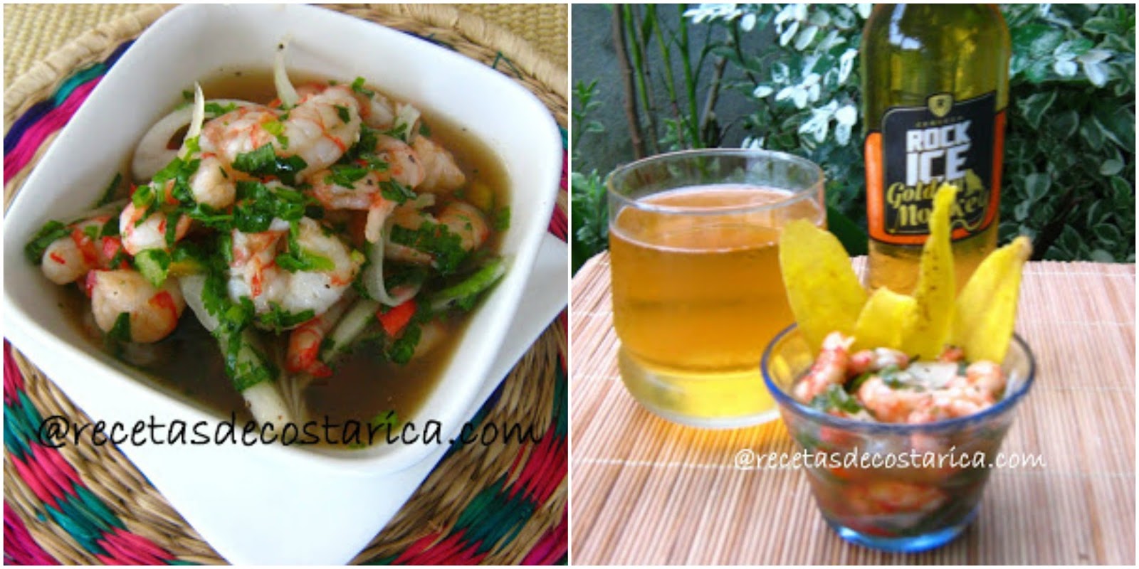 Cocina Costarricense: ceviche con cerveza