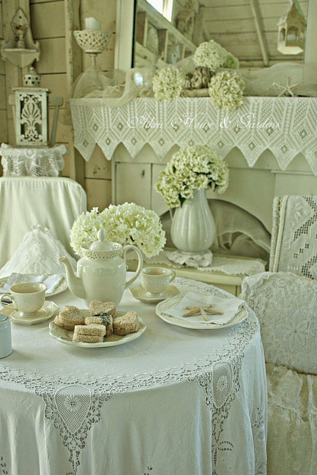 Aiken House & Gardens: An Elegant White Tea Time