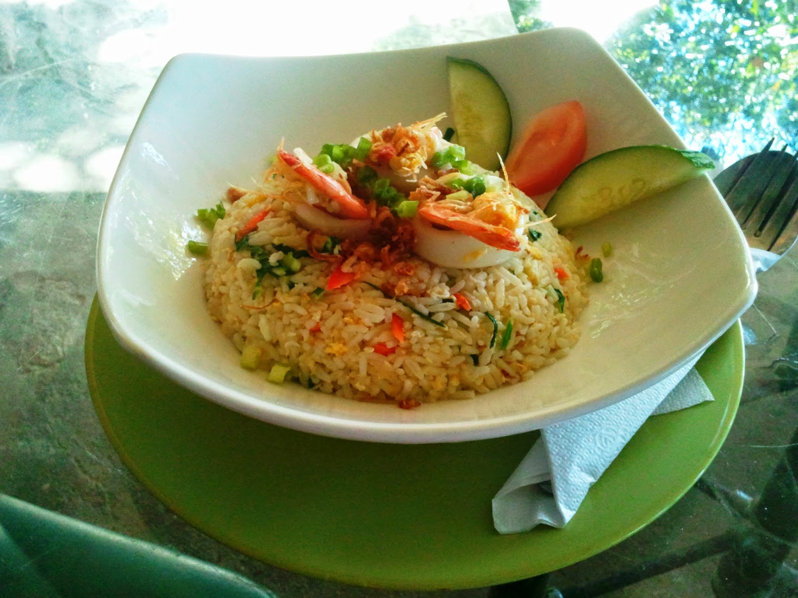 Qimi Private Bay Kapas Island: Food