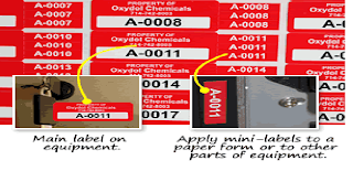 Buy Asset Tags & Labels Online: Multipart Barcode Labels