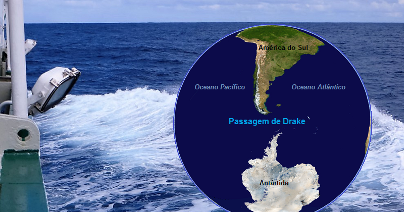 NÁUTICO: PASSAGEM DE DRAKE