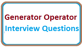 60 TOP Generator Operator Interview Questions and Answers pdf free ...