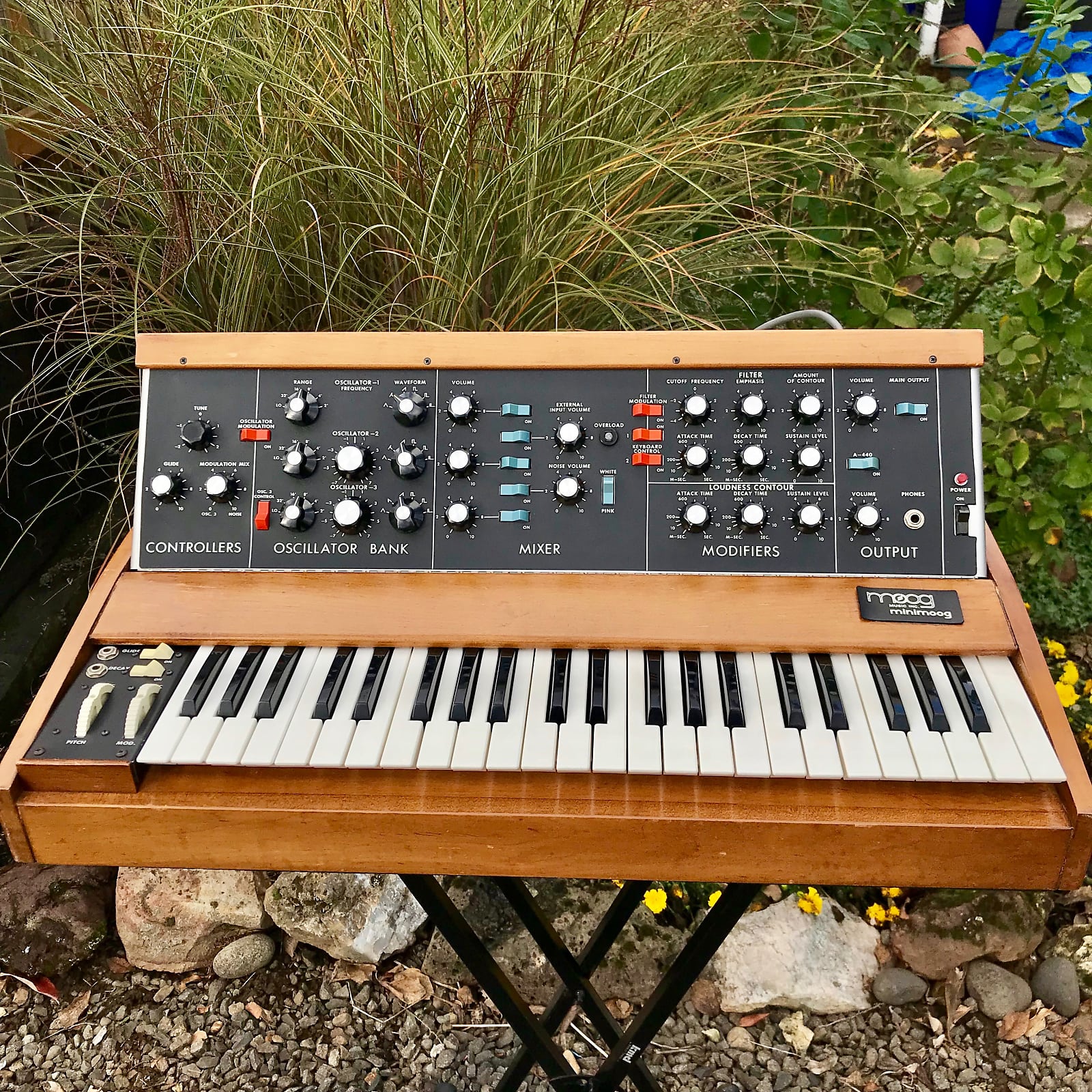 MATRIXSYNTH: 1976 Moog MiniMoog Model D SN 7560