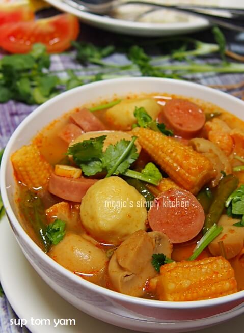 Sup Tom Yam Suka Suka - Monic's Simply Kitchen