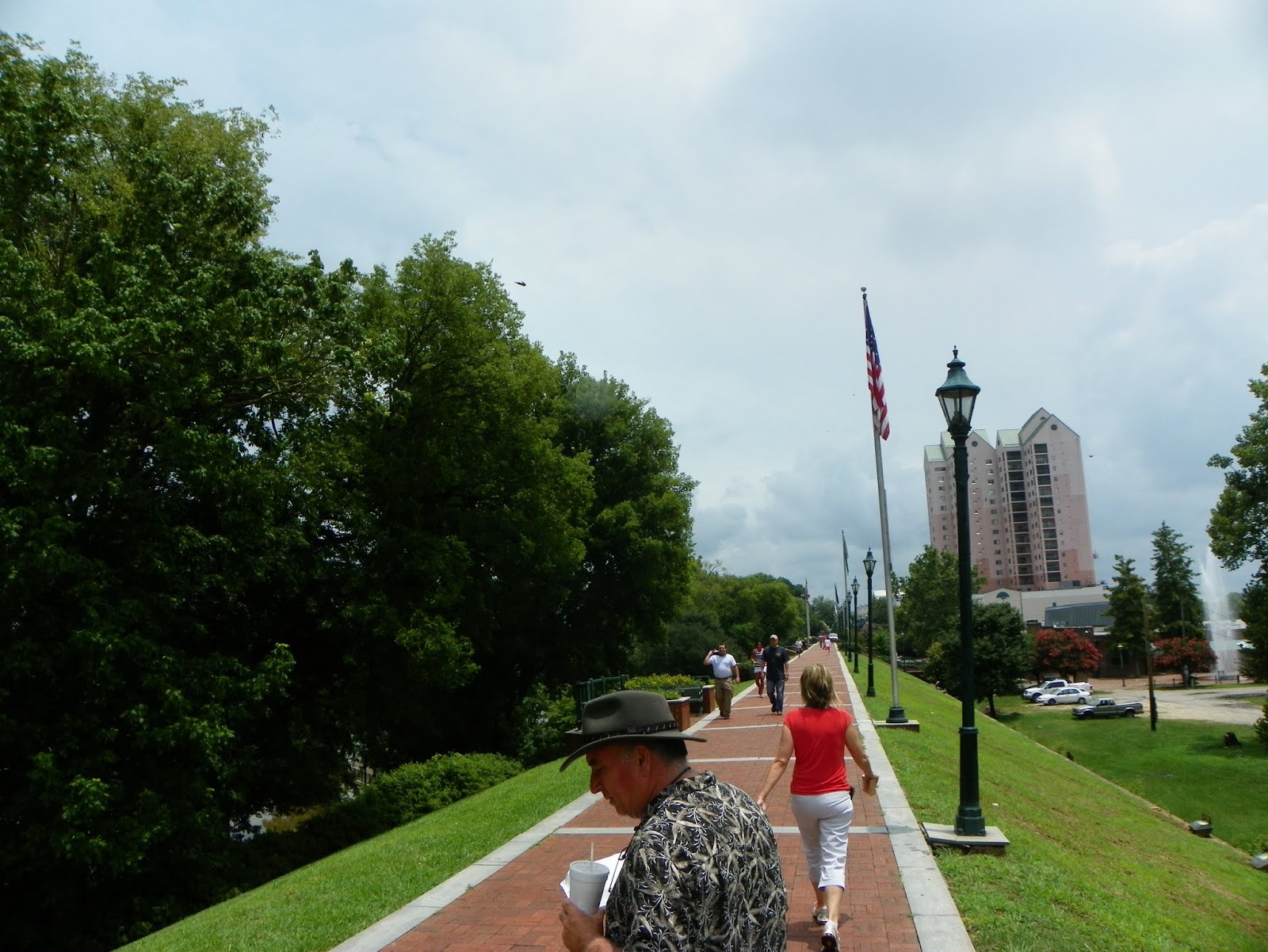 Another Mile Another Destination Blog: Augusta Riverwalk, Augusta, Georgia