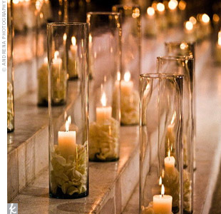 Wedding Decor: Wedding Tea Light Ideas