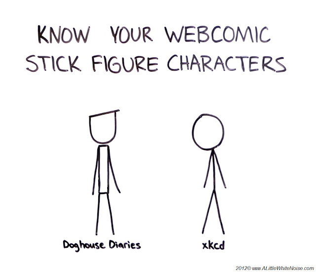 White Noise: Know your webcomic stick figure characters
