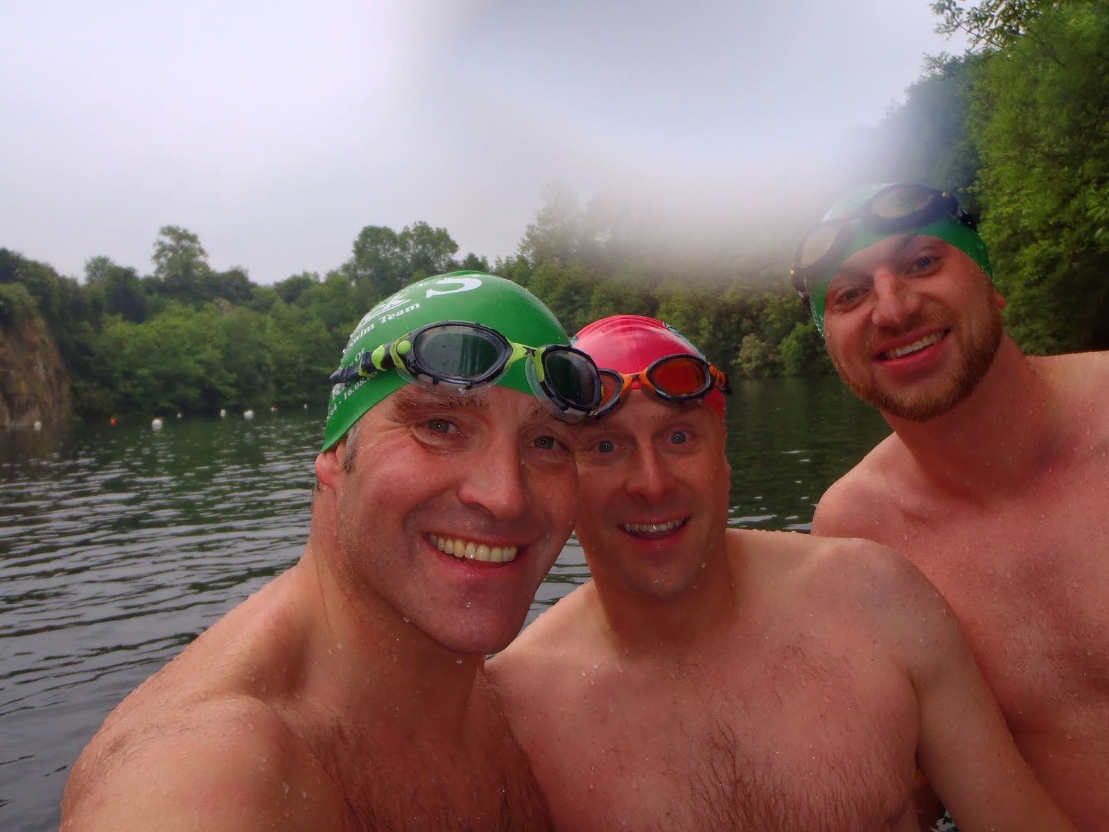 Big Ricks Swim Team: Ricks Return To A Chilly Dosthill Quarry