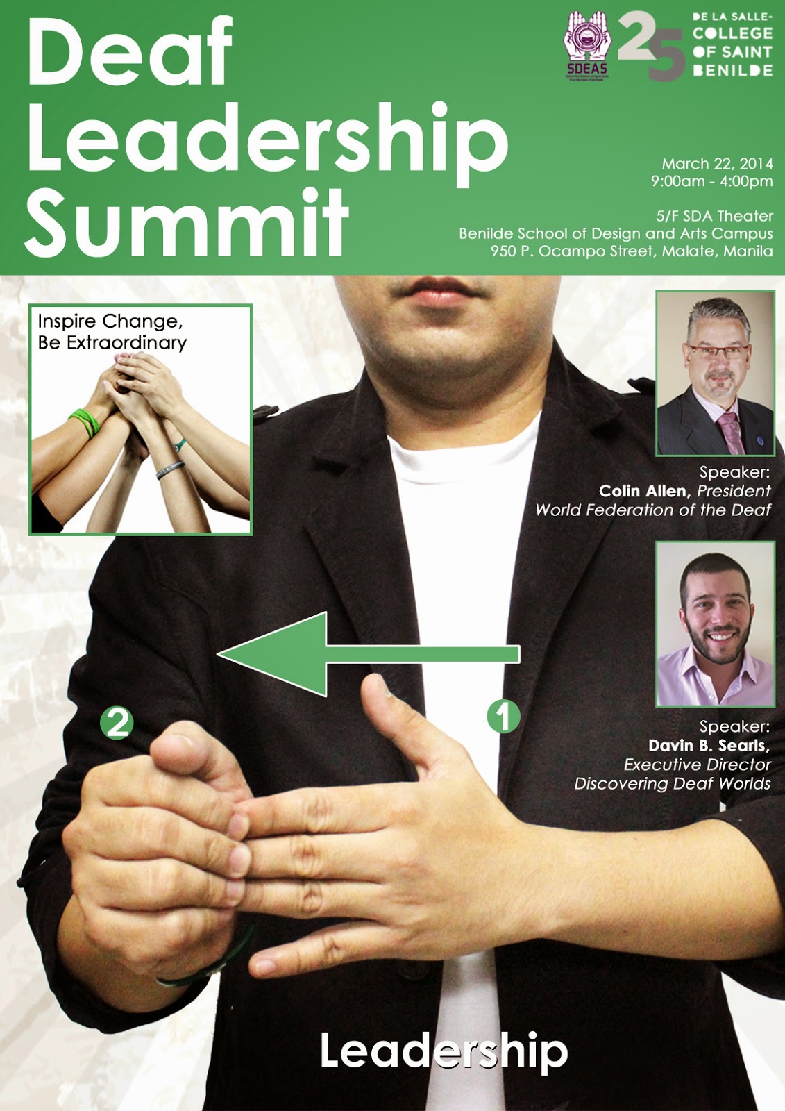 Deaf E-News: Deaf Community: Inspire Change, Be Extraordinary