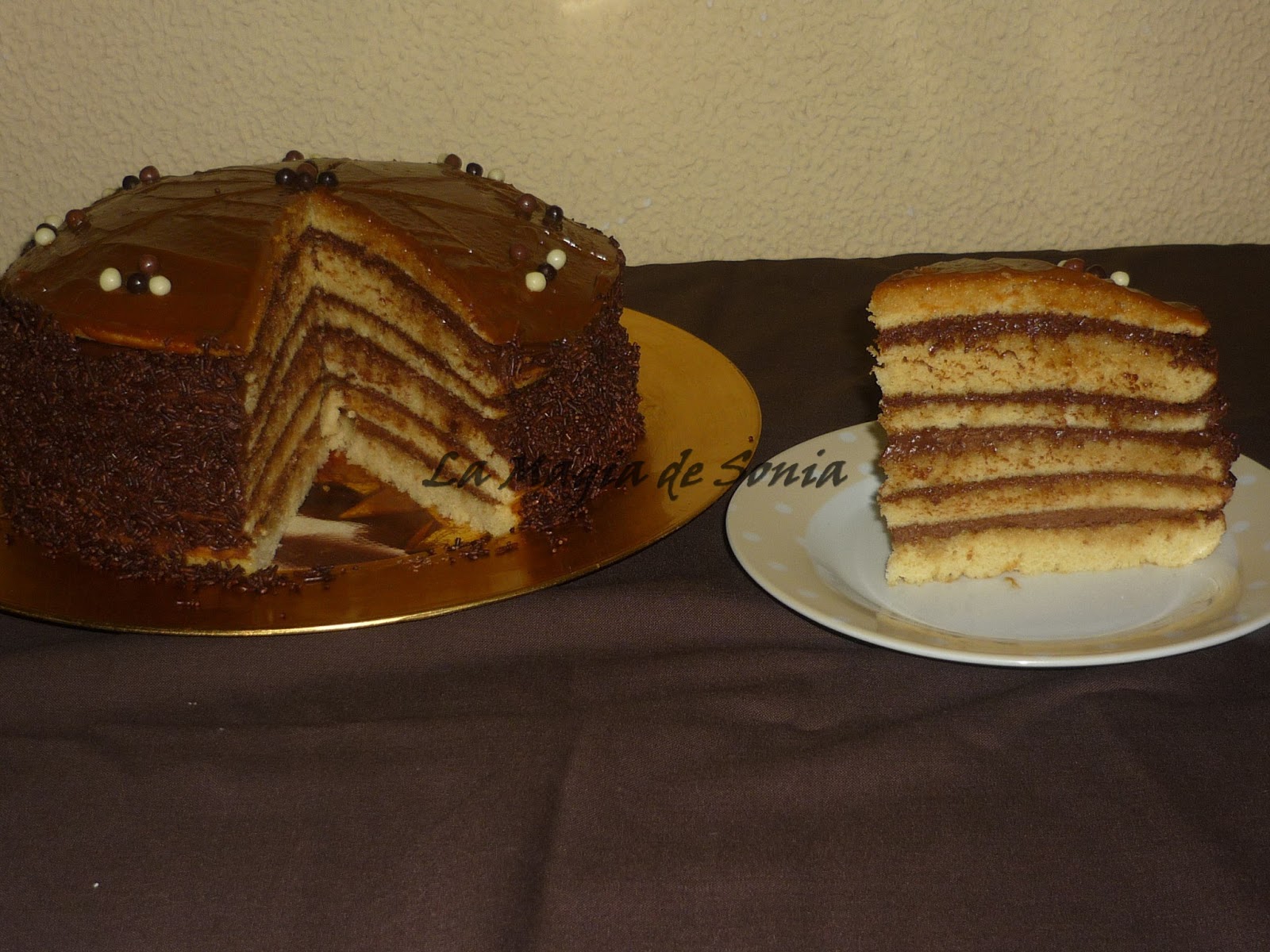 La Magia de Sonia: TARTA DOBOS.