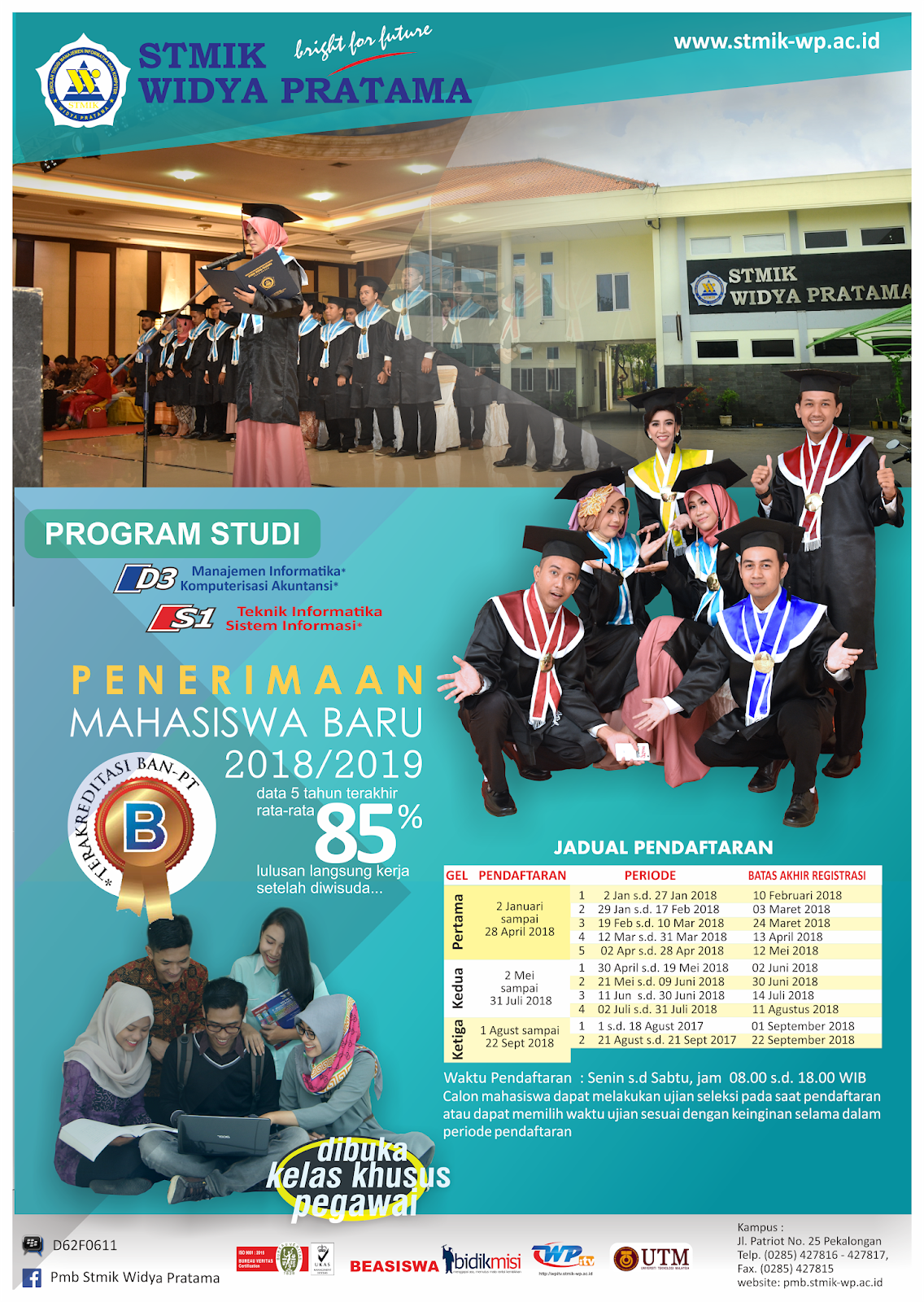 Hasil Desain Poster PMB 2017/2018 | Wachid Dw ~ ngeBLOG